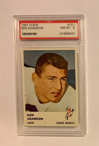 1961 Fleer - Ken Adamson #151 for sale online | eBay