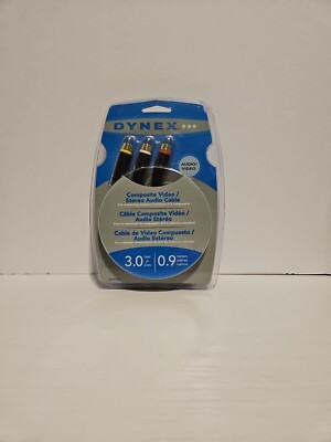 Dynex 3 Ft Composite Video / Stereo Audio Cable | eBay