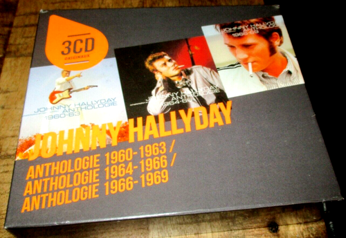 Johnny Hallyday Anthologie 60 69 Coffret Edition Limitée 3CD Scéllé ...