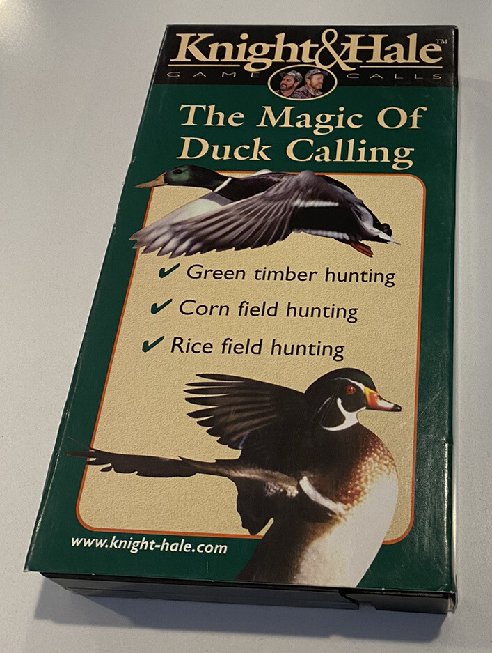 Knight & Hale The Magic Of Duck Calling VHS Mallard And Wood Duck ...