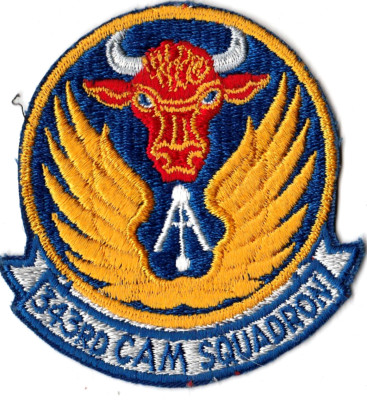 Vintage USAF 343rd Consolidated Aircraft Maintenance Squadron Patch 4 ...