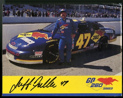 Autograph Signed Race Car Photo 1995 Jeff Fuller Go 260 Sunoco | eBay