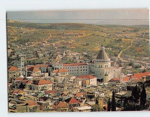 Postcard Partial View Nazareth Israel | eBay