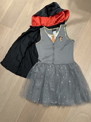 Harry Potter Hermione Gryffindor Costume Tulle TuTu with Robe Youth XL ...