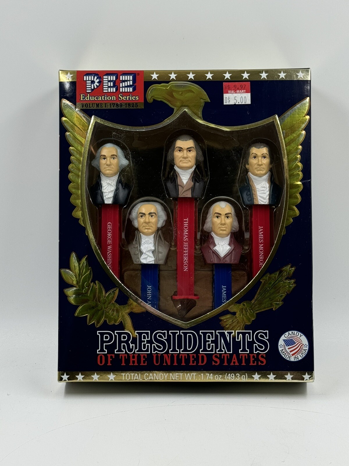 PEZ Candy Dispensers - Presidents Of The United States Volume 1: 1789 ...