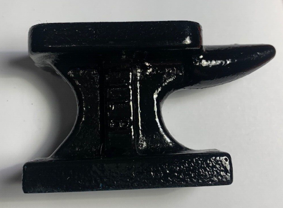 Anvil Knife Display Stand One Pound Black with Two Magnets *Knife NOT ...