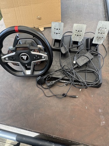 Thrustmaster T248 Racing Wheel & Pedals PS5/PS4/PC Slightly Used, Good ...