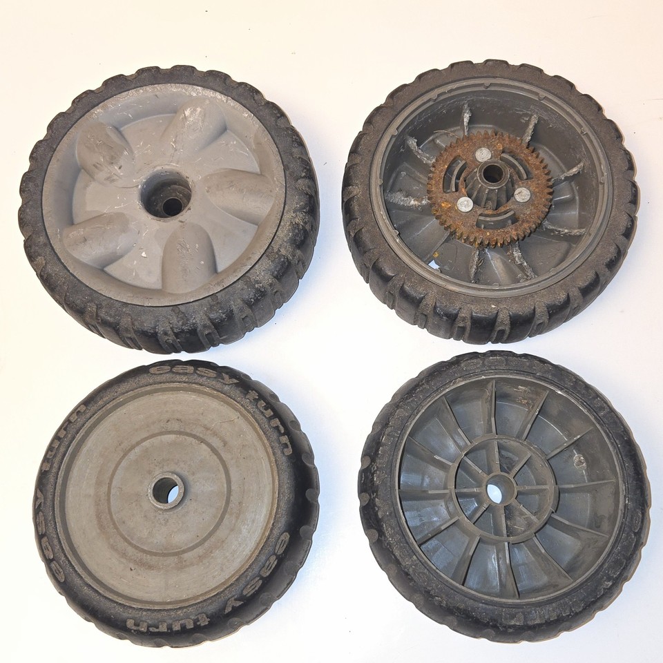 Lawn-Boy Toro Mower Front Wheels & 2 Rear Drive Wheel 107-3896 107-3890 ...