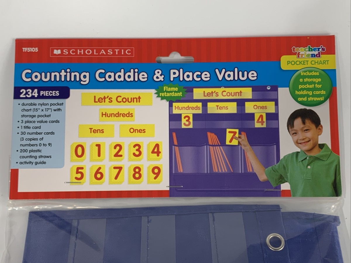 Place Value Pocket Chart Counting Caddie And Place Value Pocket Chart
