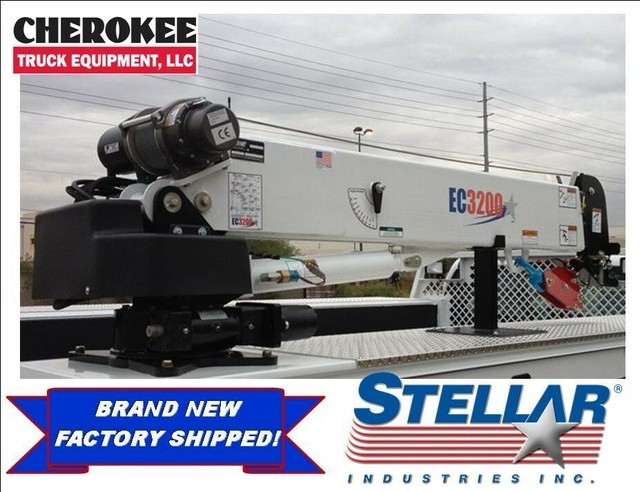 Stellar Industries Ec3200 Electric Hydraulic Auto Crane 3200 LB 3203 ...