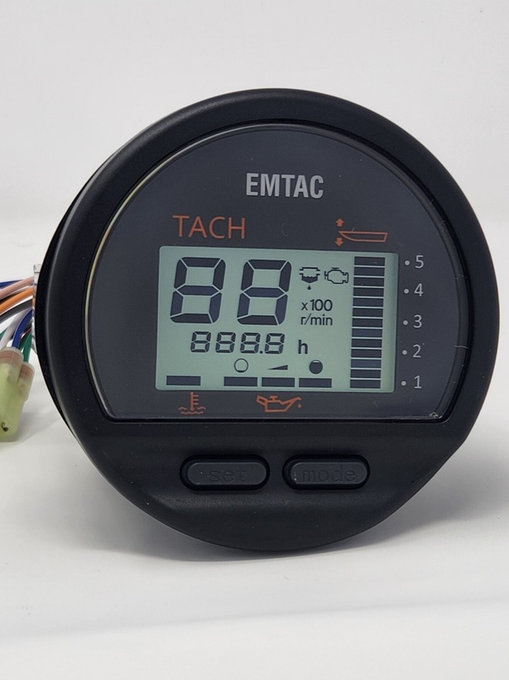 Emtac Replacement for Yamaha Outboard Digital Tachometer ALL 6Y5 | eBay
