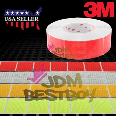3M Diamond Grade Conspicuity Tape 2" x 2" CE Approved Reflective Safety ...