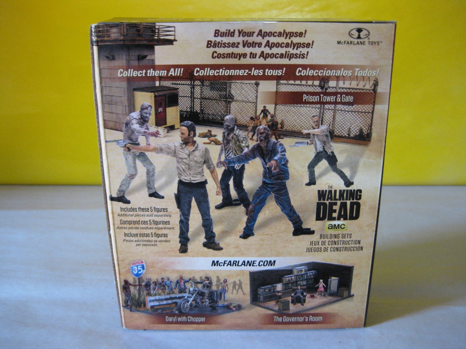 2015 The Walking Dead TV Series Building Sets Expansion Pack 2"-2 1/2 ...