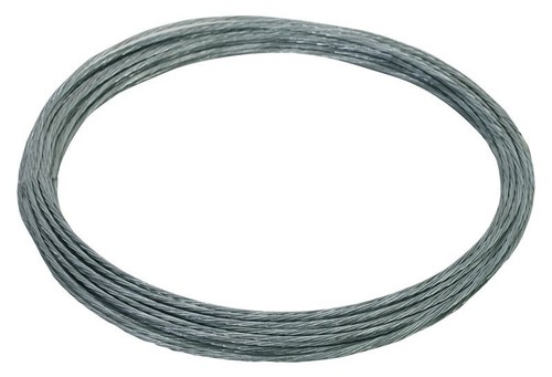6/20 Galvanized Guy Wire for Antenna Mast - 50' Hank EZ 60A Guy Wire ...