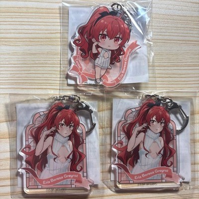 Mushoku Tensei Eris Acrylic Keychain Set 3 Pcs Naruto Anime Cosplay NWT ...