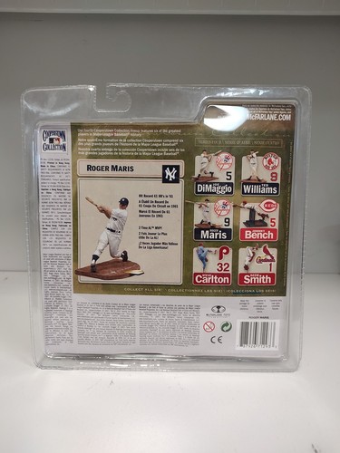Roger Maris McFarlane Series 4 New York YANKEES MLB Cooperstown ...