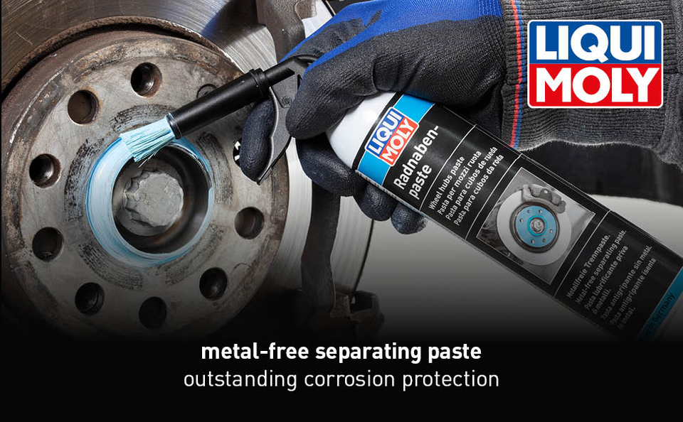 LIQUI MOLY Wheel Hub Paste (Spray Can With Brush) Separating Paste ...