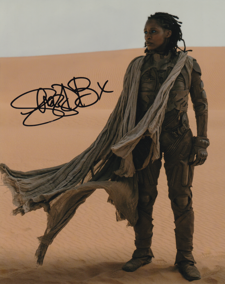 SHARON DUNCAN BREWSTER signed Autogramm 20x25cm DUNE in Person ...