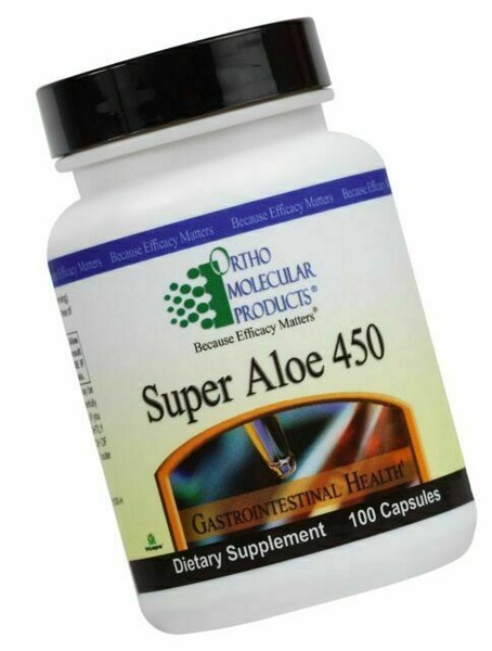 Ortho Molecular Super Aloe 450 100 Capsules