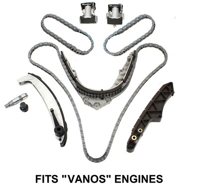Timing Chains TIMING chain Guide Rails Set 9 PCS CHAINS Kit BMW E38 E39 ...