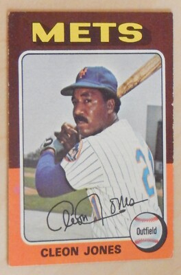 1975 Topps New York Mets Baseball Cards - Set of 6 - Excellent ...