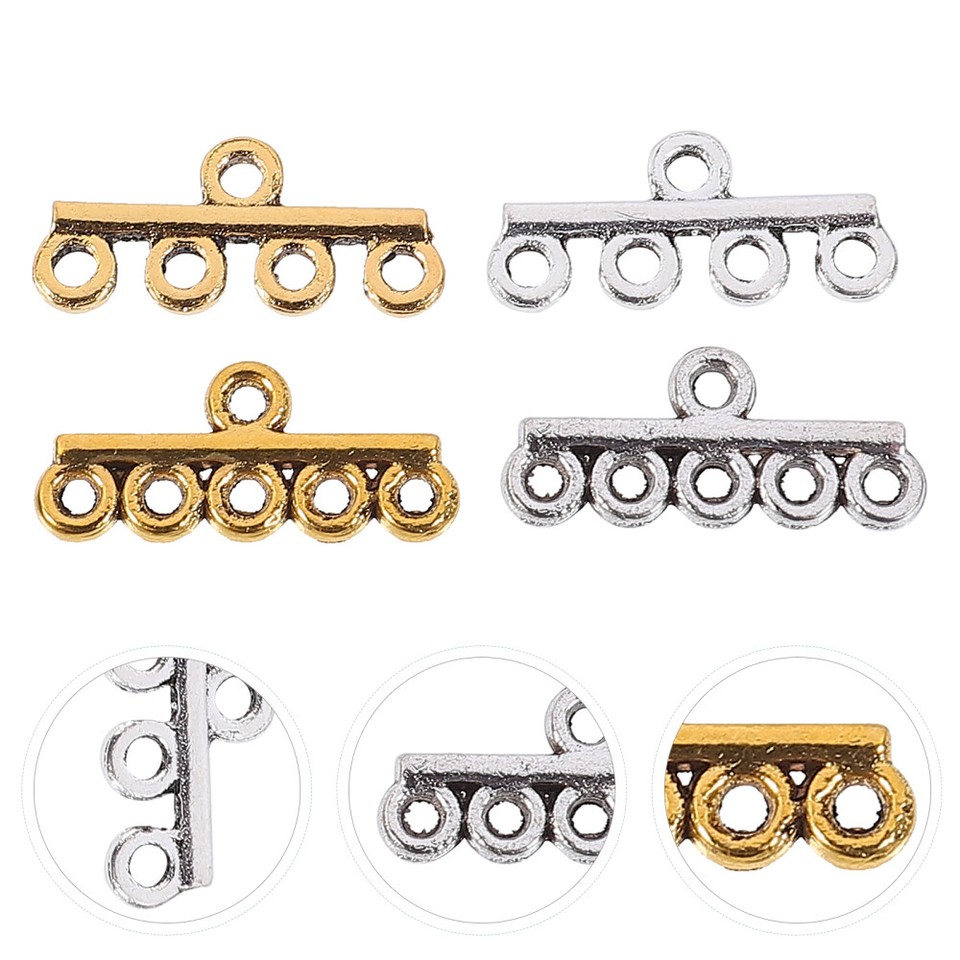 40pcs necklace connectors bracelet clasps Jewelry Making Clasp necklet ...