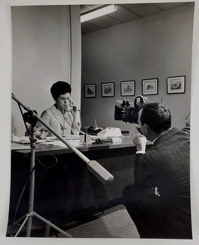 1960s St Louis Missouri MO Administrator Secretary TV Filming Vintage ...