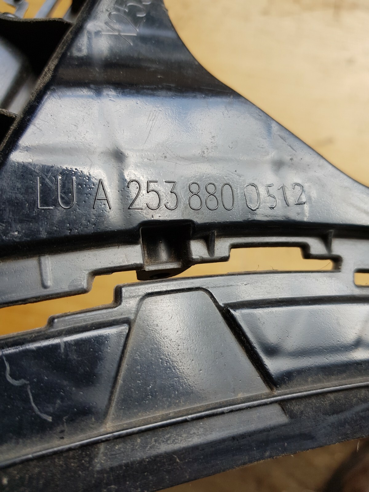 MERCEDES GLC W253 2017-ON N/S/R LEFT SIDE REAR BUMPER BRACKET ...