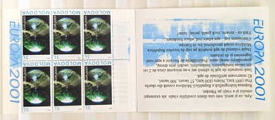Moldova: Europa CEPT 2001 Booklet (Waterfalls) | eBay