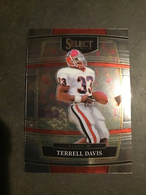 2022 Select Draft Picks Terrell Davis Base Card Georgia Bulldogs | eBay