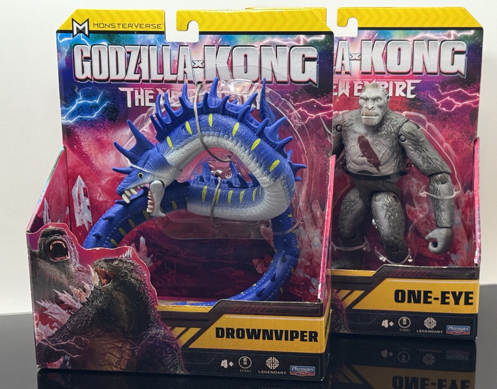 Godzilla x Kong The New Empire ONE EYE & DROWNVIPER 7" Action Figure ...