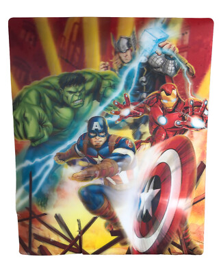 Marvel Wall Sign Iron Man Thor Captain America Hulk Avengers 3D 15”x12 ...