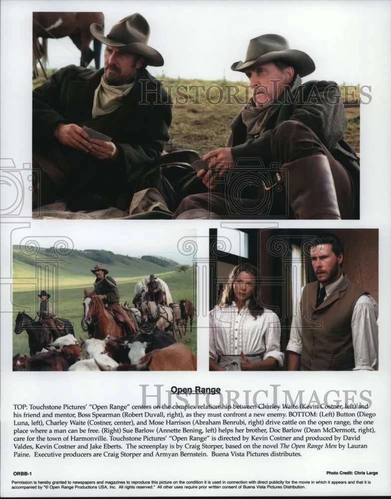 Open Range Movie Cast