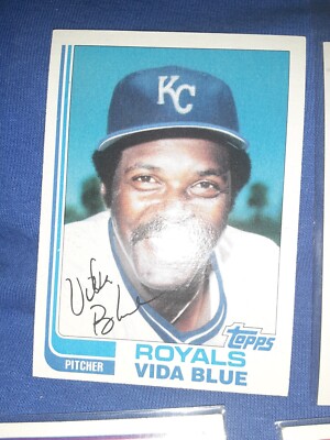 1982 Topps Traded #8T Vida Blue Baseball Kansas City Royals | eBay