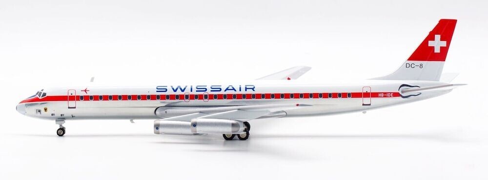Swissair / Douglas DC-8-62 / HB-IDE / B-862-SR-IDE-P / 1:200 | eBay