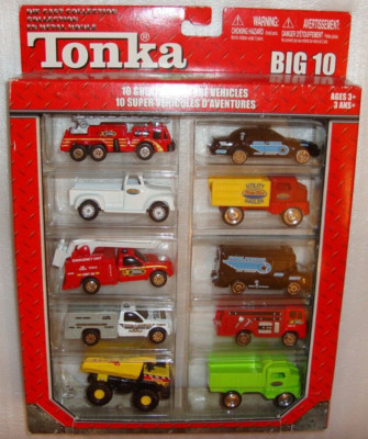 Tonka Die Cast Collection - 10 Vehicle Set | eBay