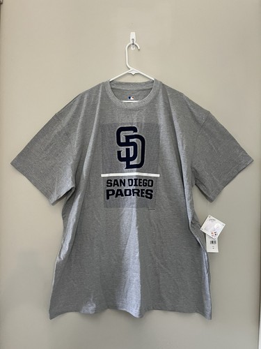 San Diego Padres Men's 4XL T-Shirt Grey MLB Official Merchandise NWT | eBay