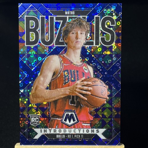 Matas Buzelis 2024-25 Mosaic - Introductions Rookie Fast Break Blue /85 ...