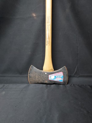 Vintage COLLINS DOUBLE BIT AXE & HANDLE 3-1/2 lb Made In USA UNUSED | eBay