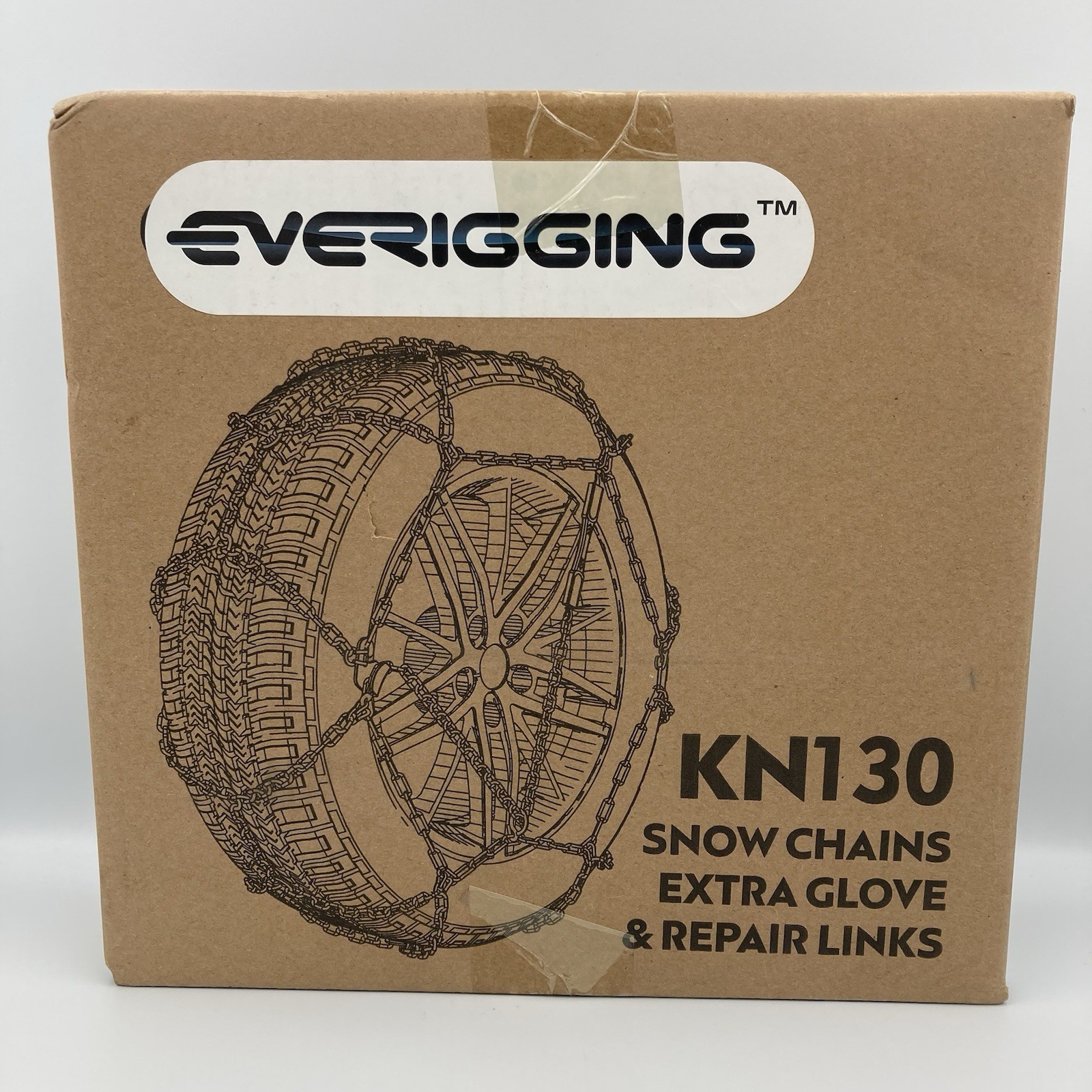 EVERIGGING Snow Tire Chains for Car SUV Pickup Trucks Universal ...