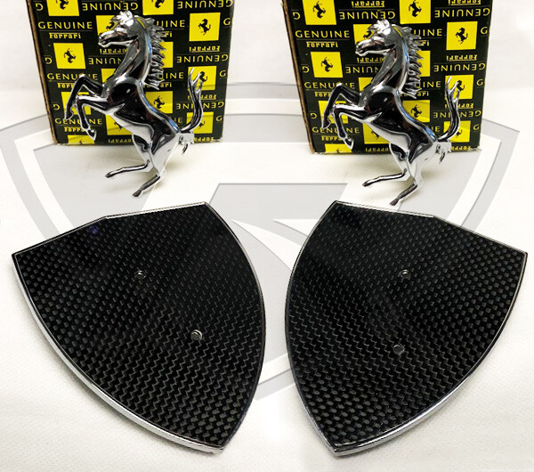 Ferrari 458 Speciale and Aperta Carbon Fiber Fender Shields Incl. 2 PN ...