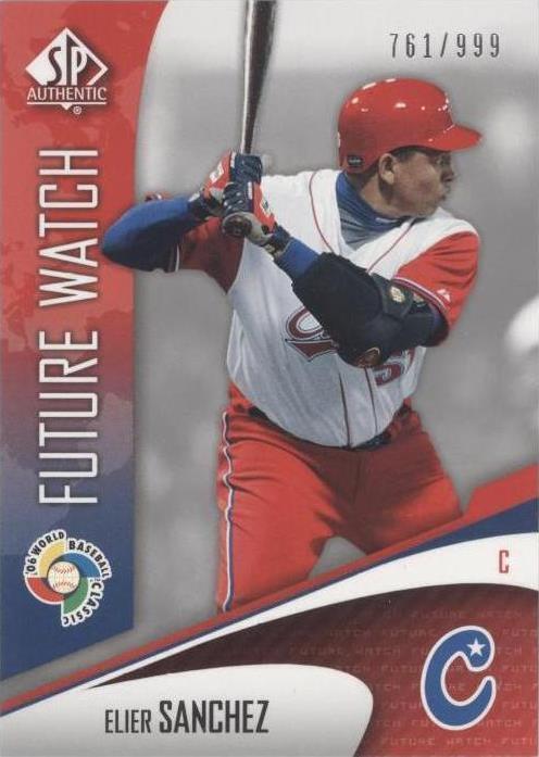 2006 SP Authentic - Wbc Future Watch Elier Sanchez #WBC-36 /999 (RC ...