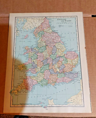 England Europe Map