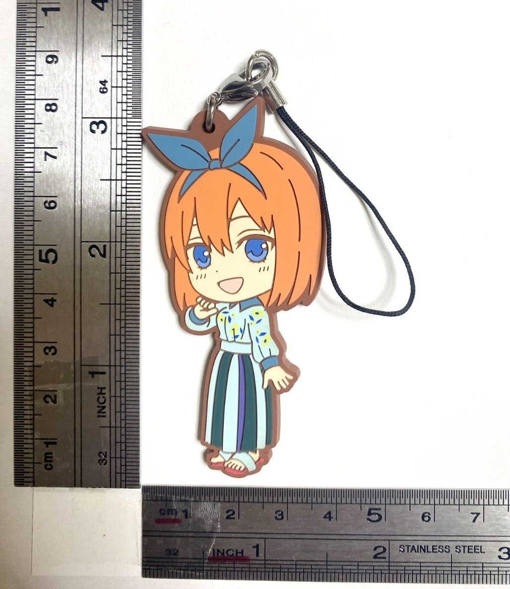 Yotsuba The Quintessential Quintuplets Bandai Rubber Keychain Kyun ...
