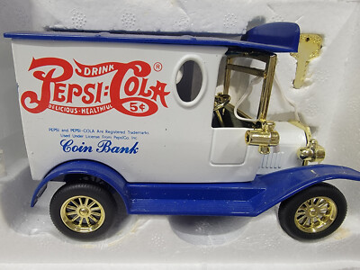 Pepsi-Cola Celebrating 100 Years 1898-1998 Coin Bank Key 6" Truck | eBay