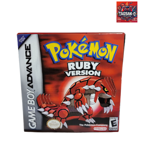 Pokemon Ruby Version GBA Cartridge With Box | eBay