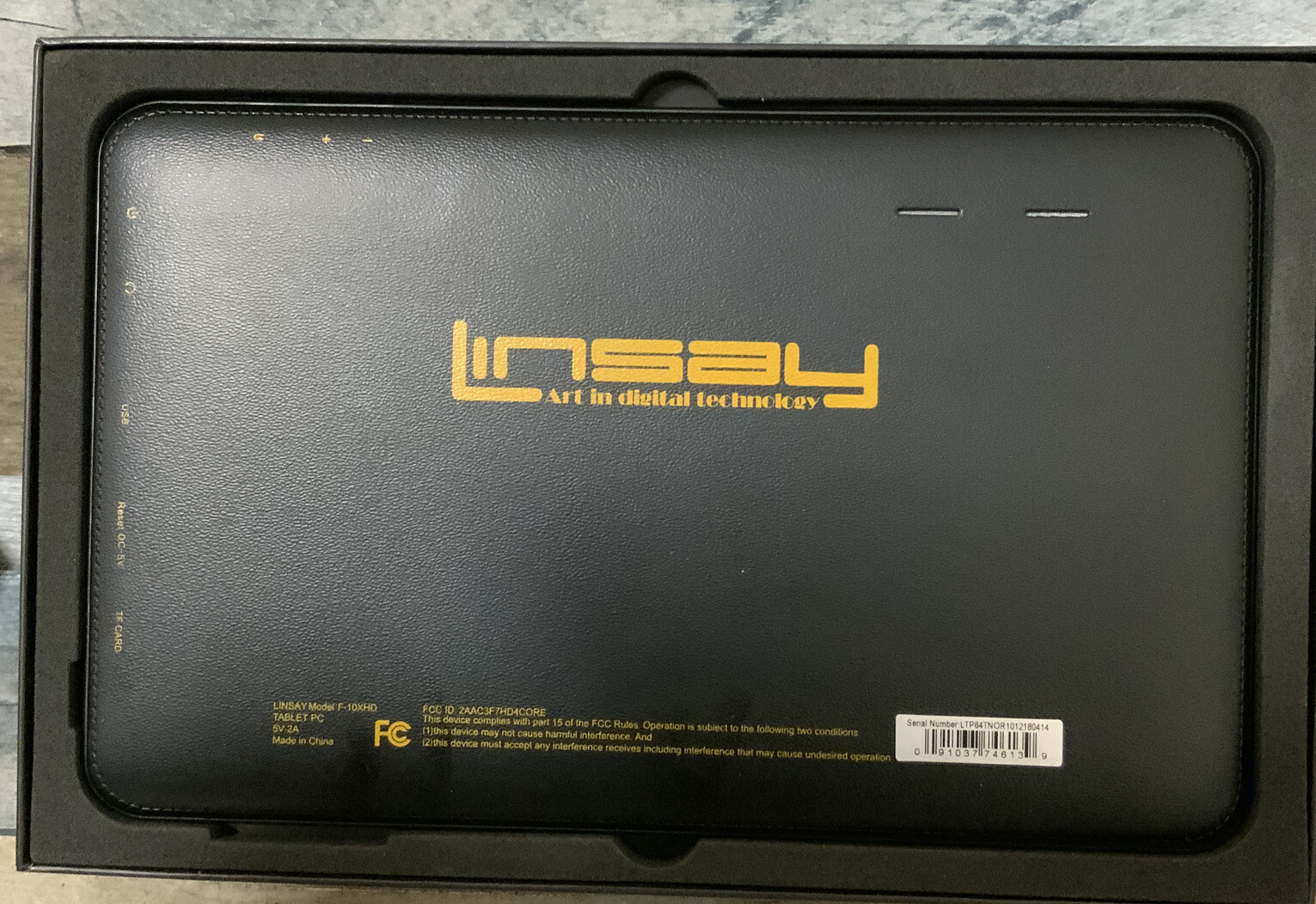 ⚡️ LINSAY F-10XHD 10.1" Tablet PC Android, 16 GB, Quad Core 👉 Pre-owned ...