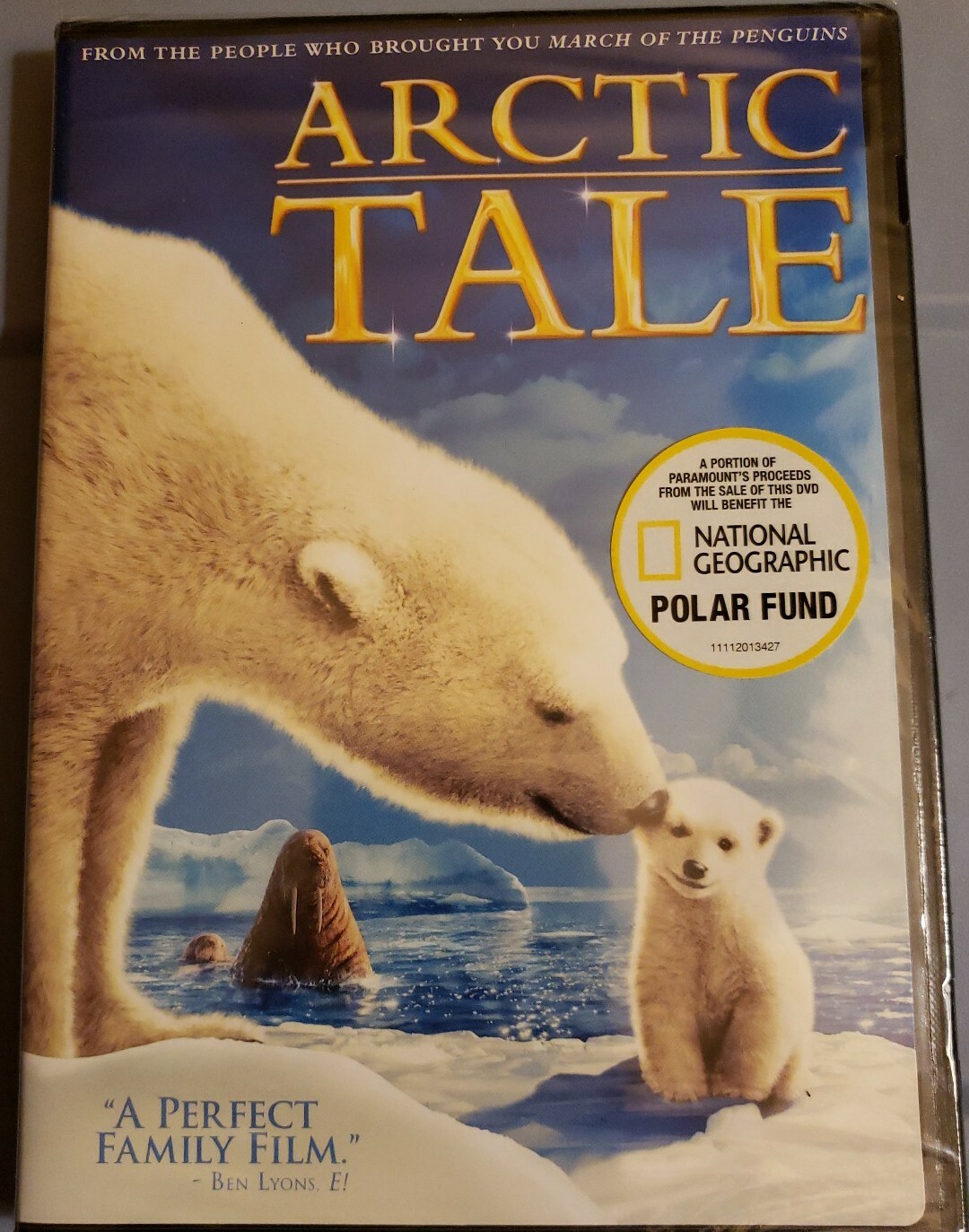 BRAND NEW! Arctic Tale DVD Movie Narrated by Queen Latifah FREE ...