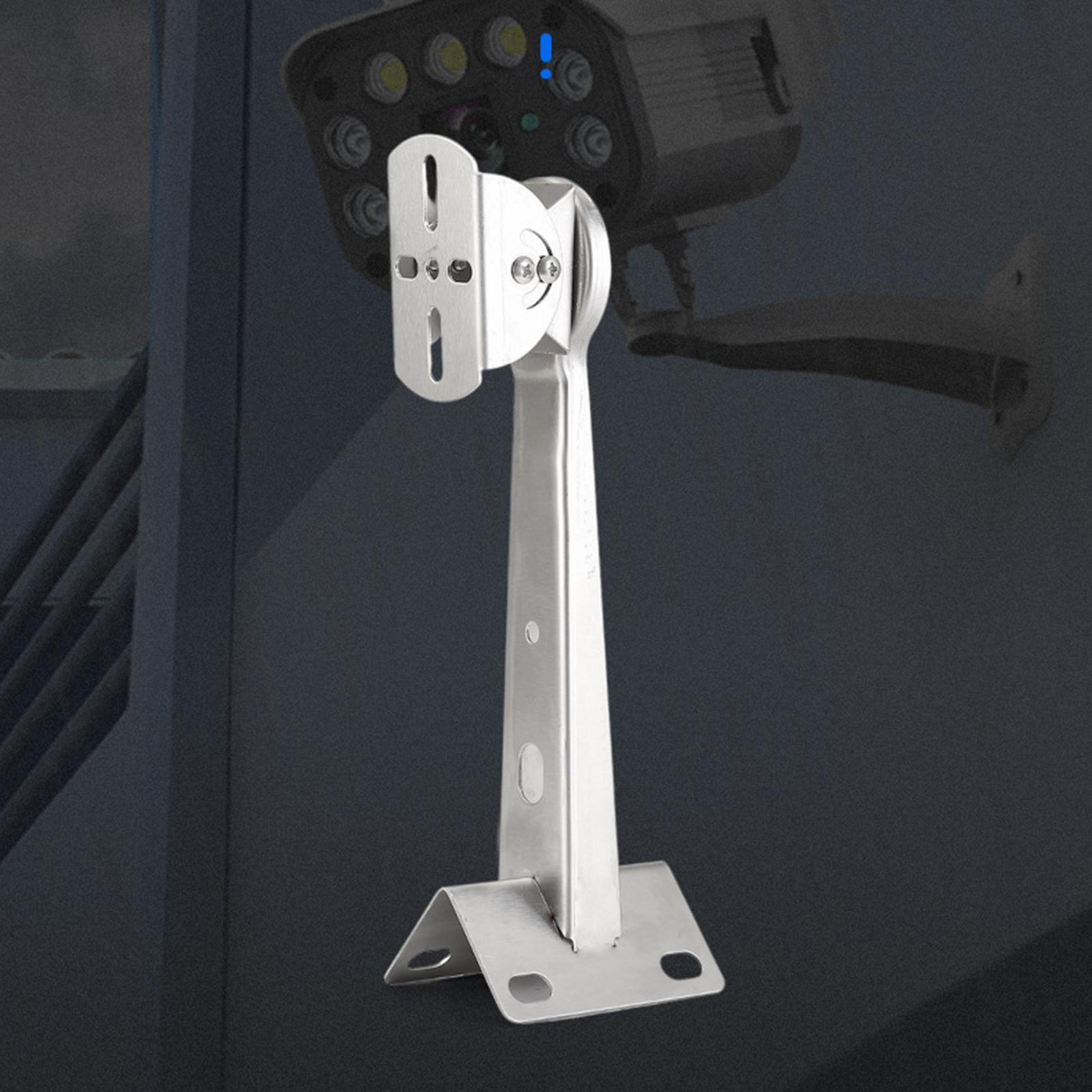 Security Camera Mounting Bracket Stainless Steel Mount Pole Adjustable ...