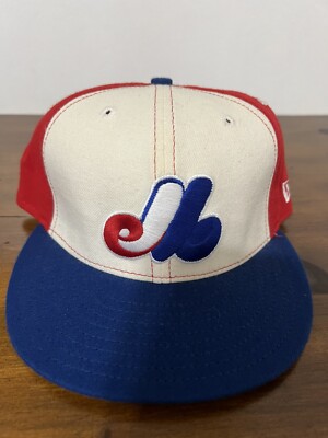 Montreal Expos New Era 59Fifty Cooperstown Collection Retro Style MLB ...
